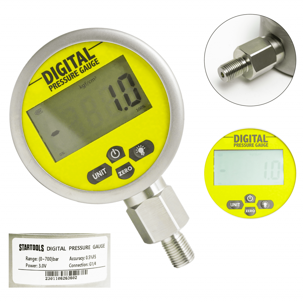 Digital Pressure Gauge - Startools Indonesia
