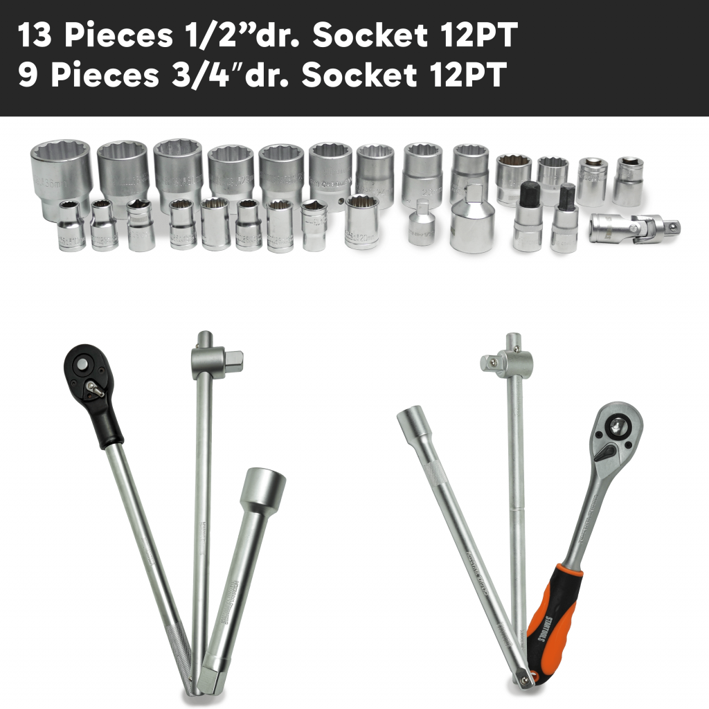 109 Pieces Tool Kit - Startools Indonesia